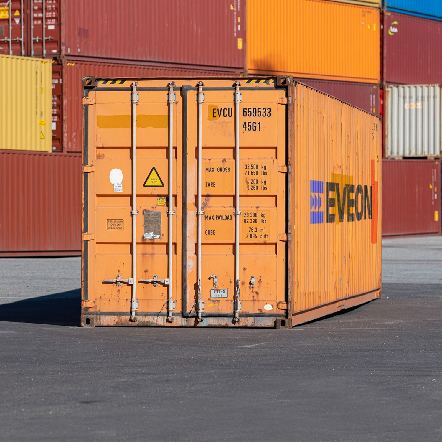 Used 40ft High Cube Shipping Container | Eveon Containers